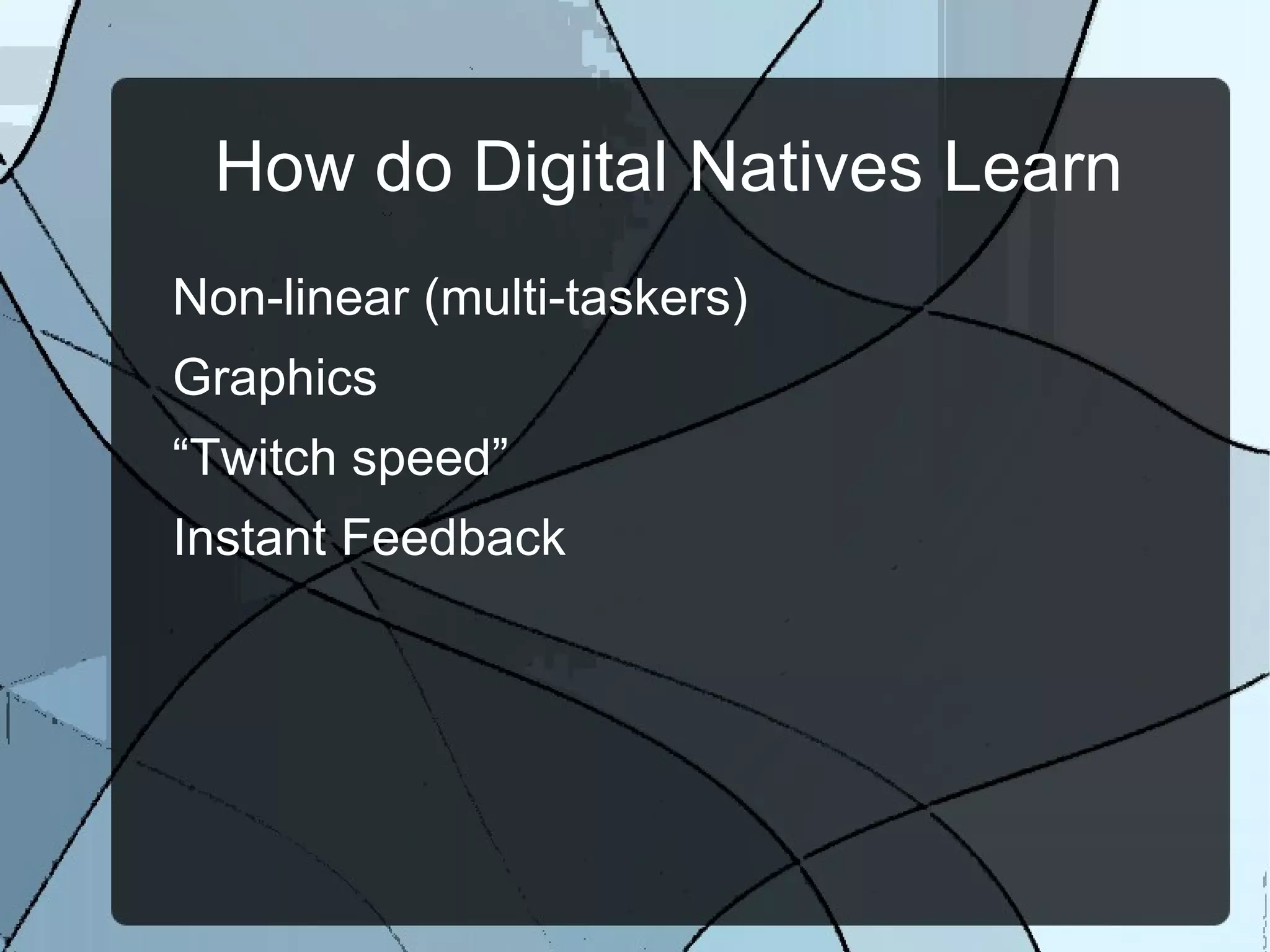 Digital Natives Presentation | ODP | Technology & Computing