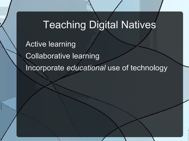 Digital Natives Presentation | ODP | Technology & Computing