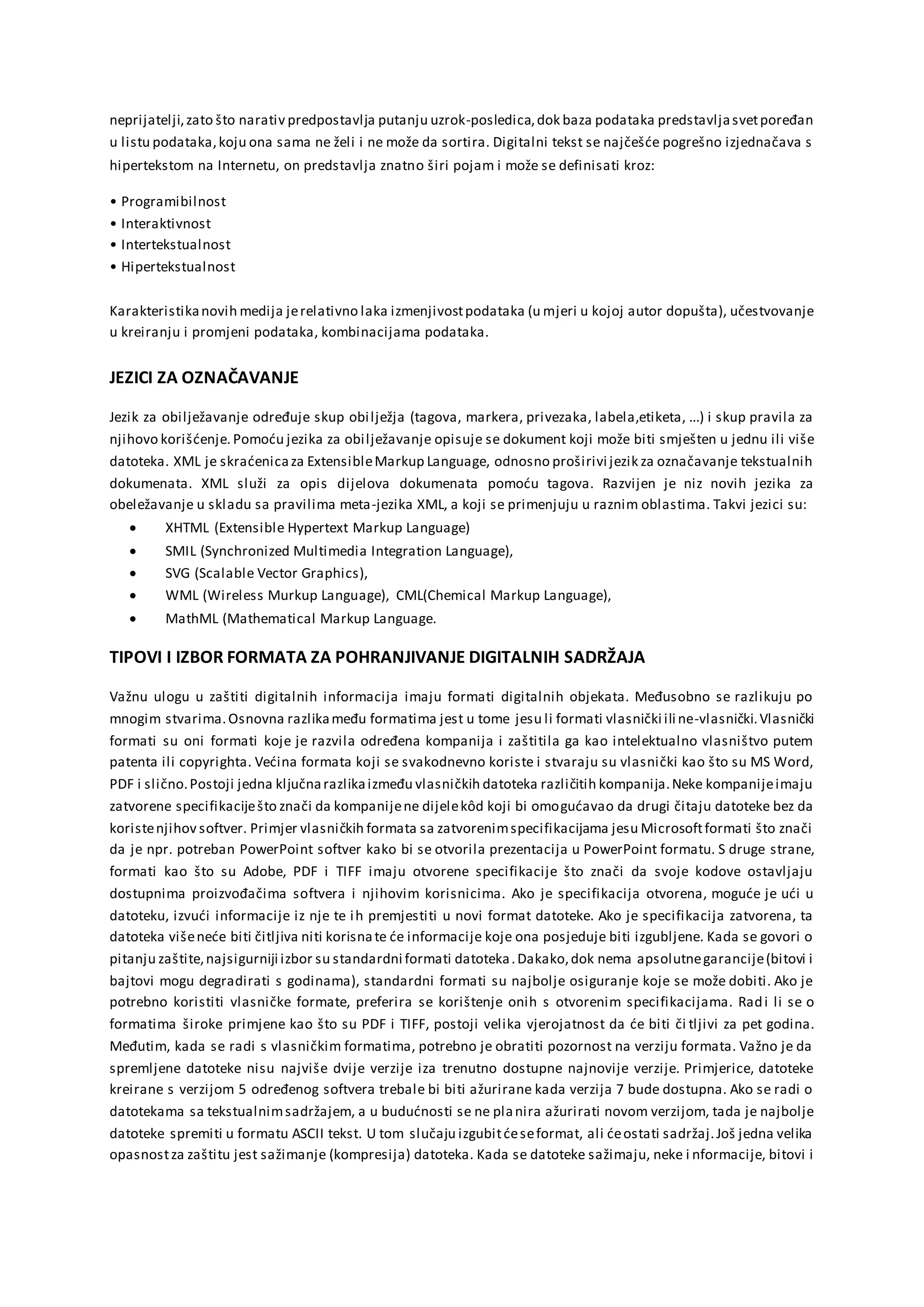 Digitalne biblioteke | DOCX