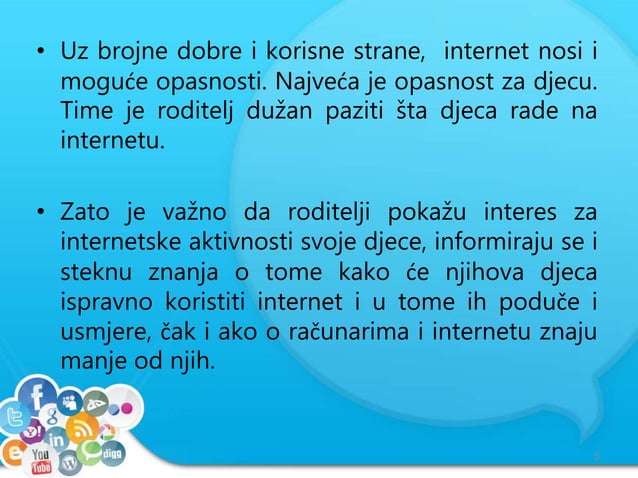 Digitalni odgoj za roditeljski da da daa | PPT