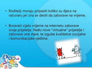 Digitalni odgoj za roditeljski da da daa | PPT