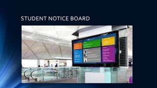 Digital notice board saiteja ppt | PPT