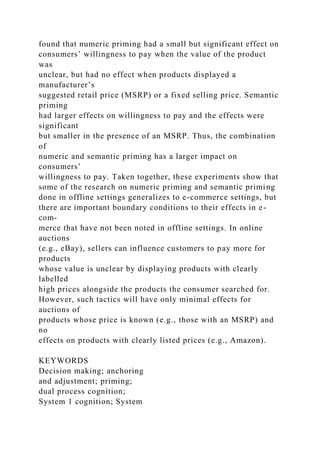 Digital Nudging Numeric and Semantic Priming inE-Commerce.docx