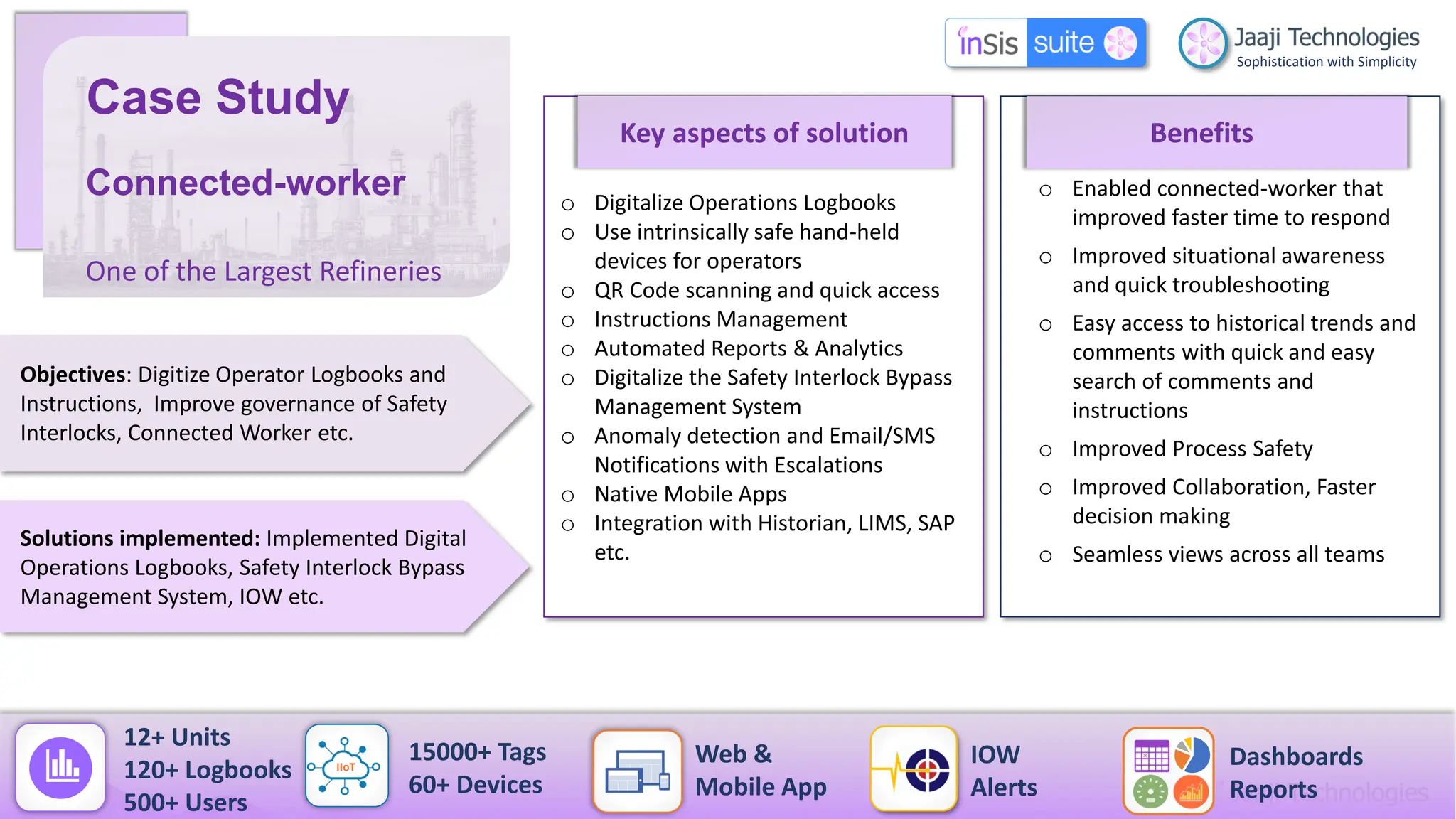 inSis suite - Digital Operations Logbooks | PDF