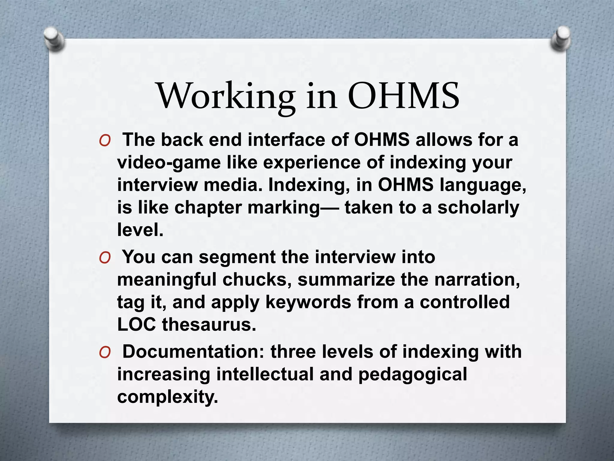 Intro to Doing Digital Oral History | PPTX