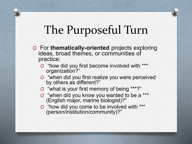 Intro to Doing Digital Oral History | PPT