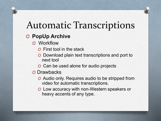 Intro to Doing Digital Oral History | PPT