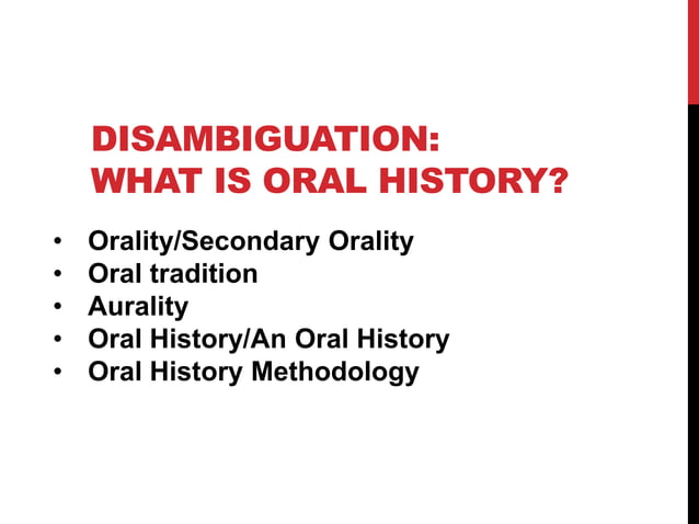 Digital Oral History Winter 2021 Antioch College Brooke Bryan | PPTX