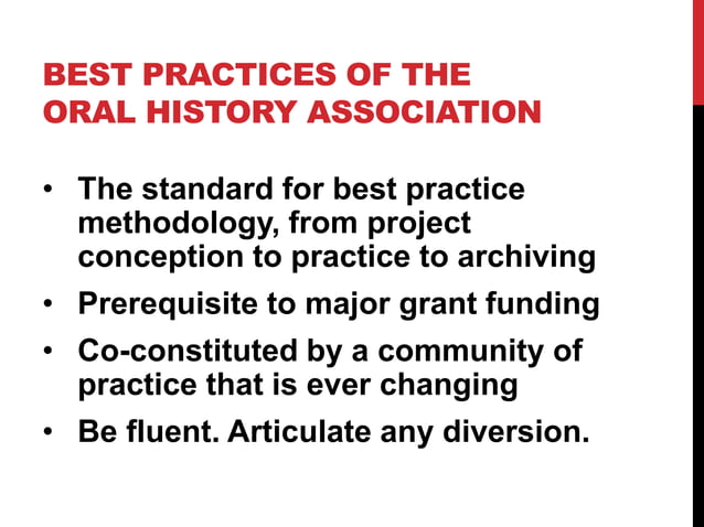 Digital Oral History Winter 2021 Antioch College Brooke Bryan | PPTX