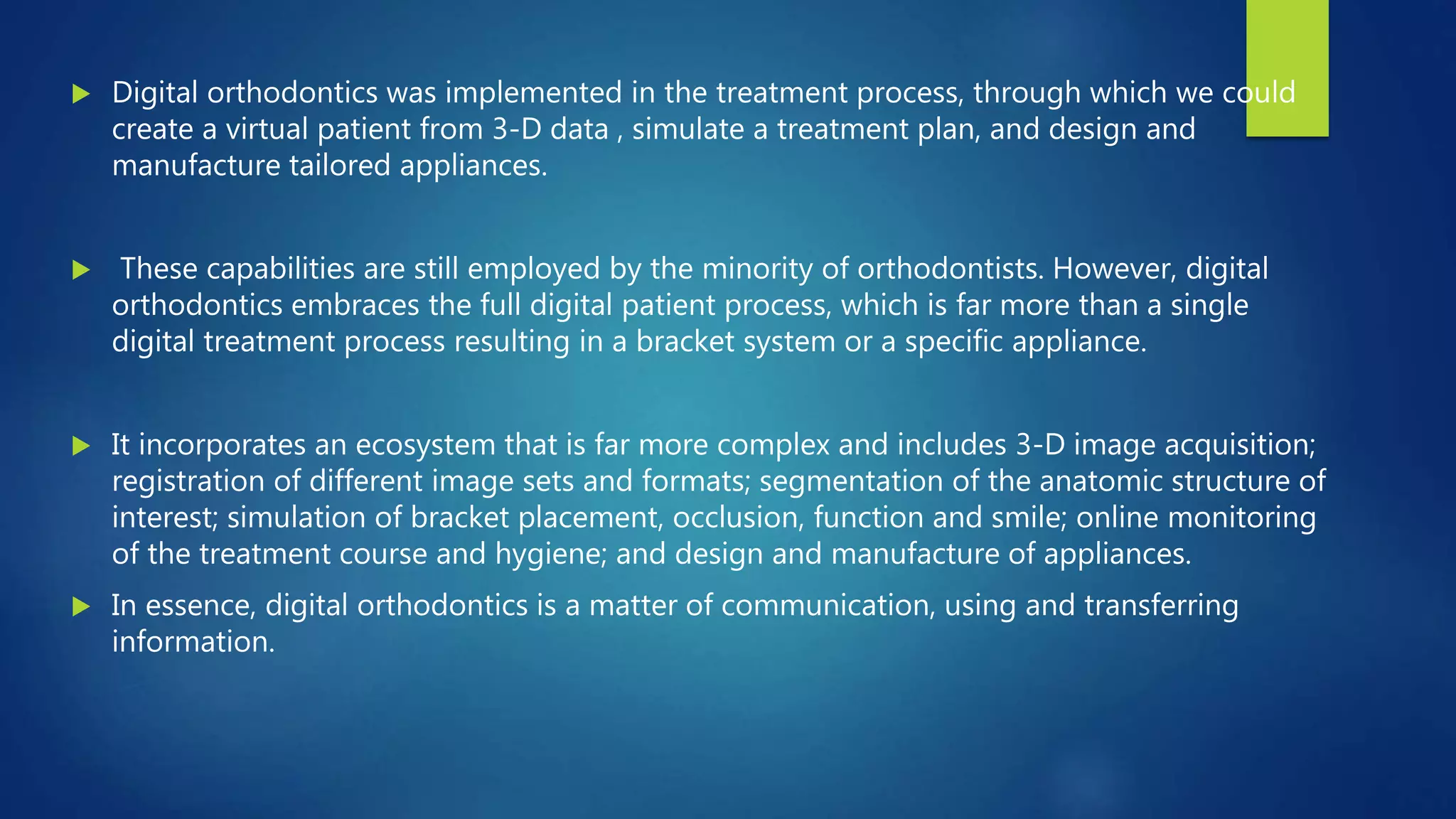 Digital orthodontics | PPTX