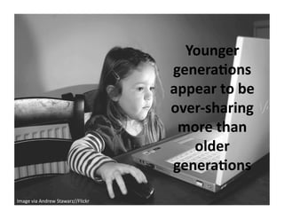 Digital oversharing | PPT