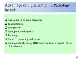 Digital pathology in developing country | PPTX
