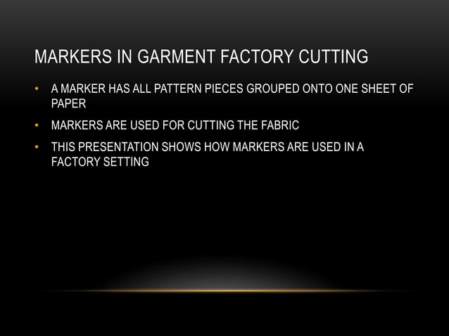 Digital Patternmaking Overview | PPT