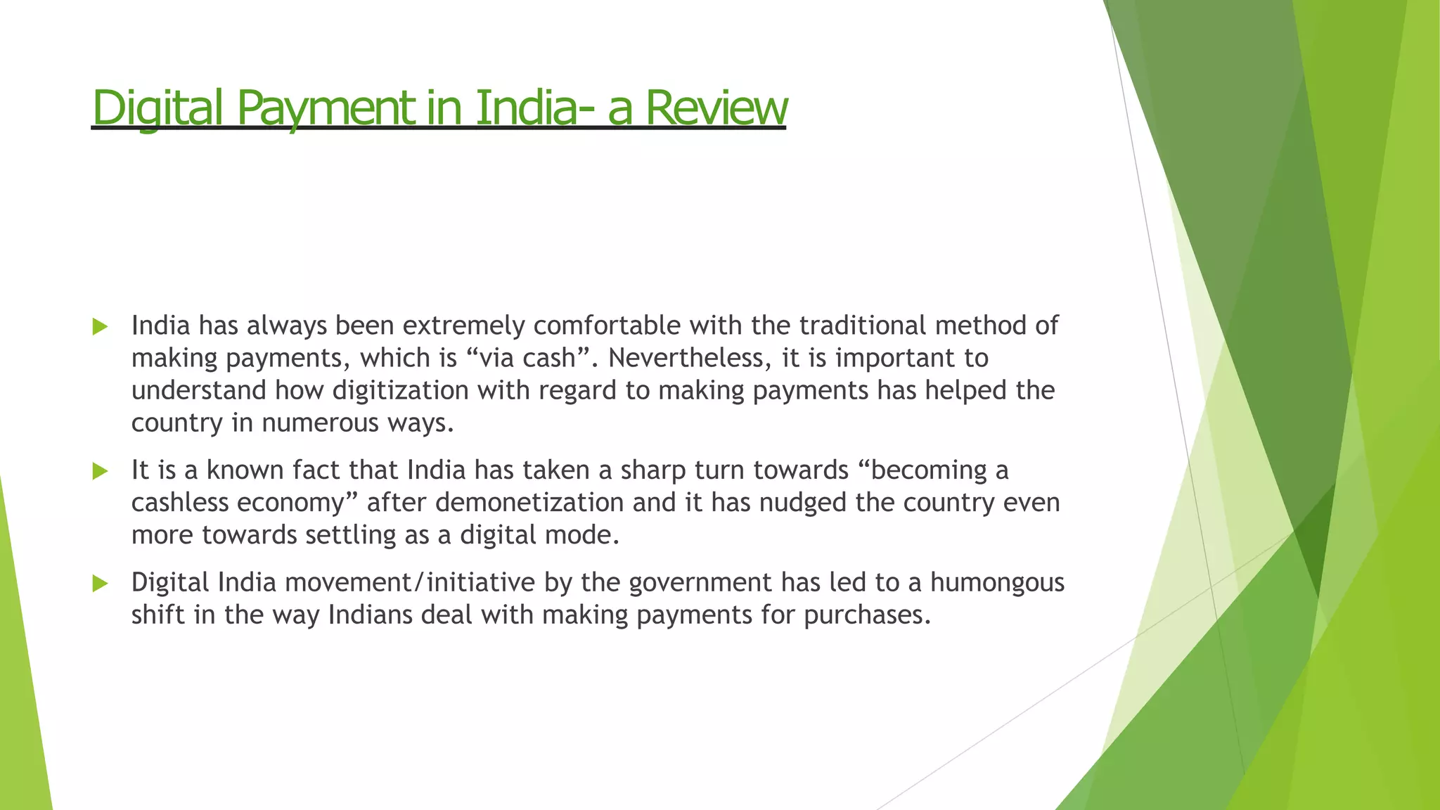 Digital payments | PPTX