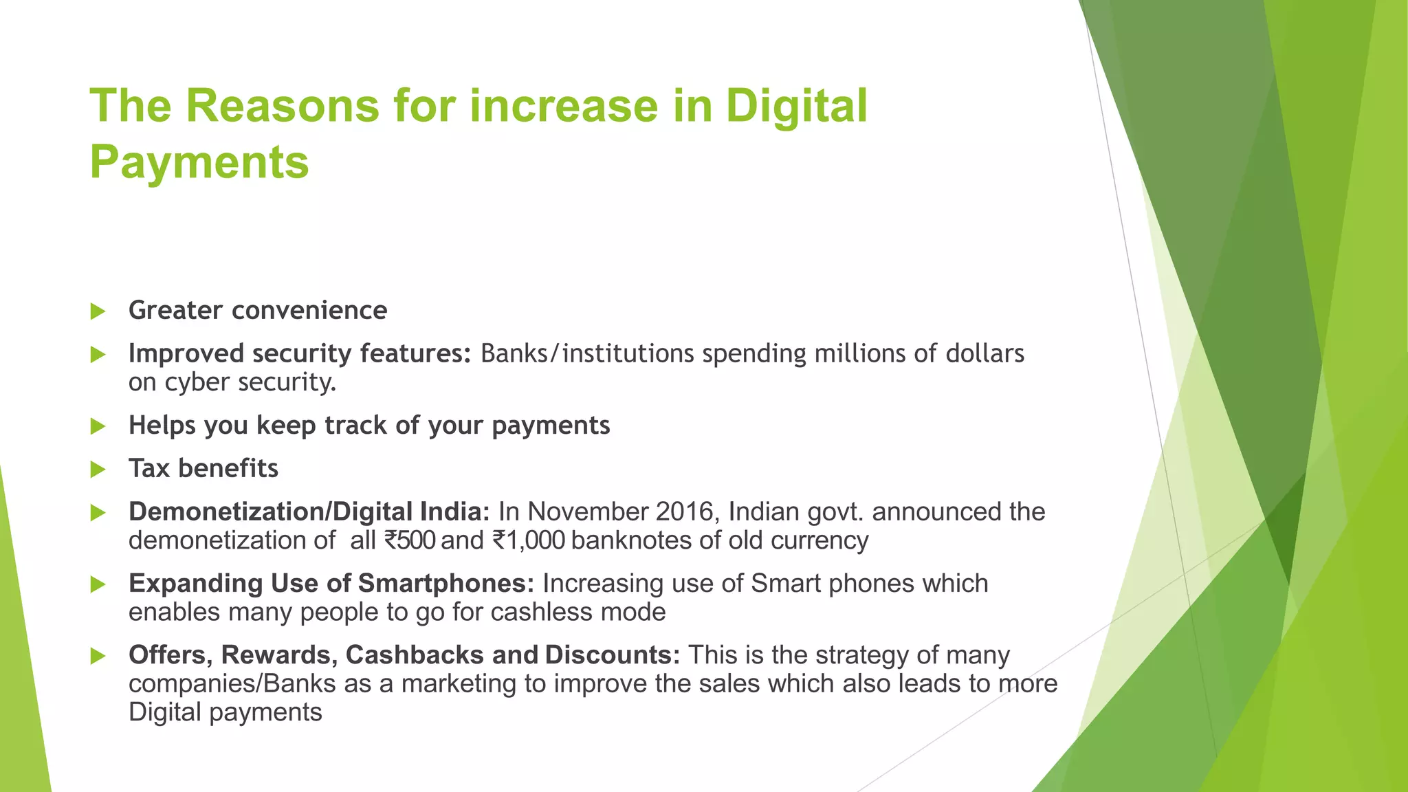 Digital payments | PPTX