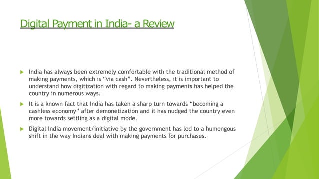 Digital payments | PPTX