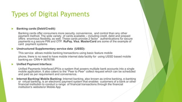 Digital payments | PPTX