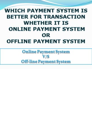 Digital payment system | PDF