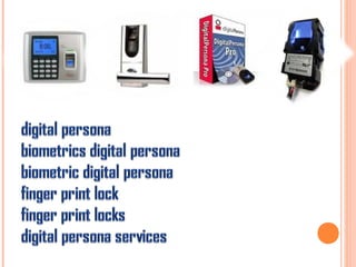 Digital persona | PPT