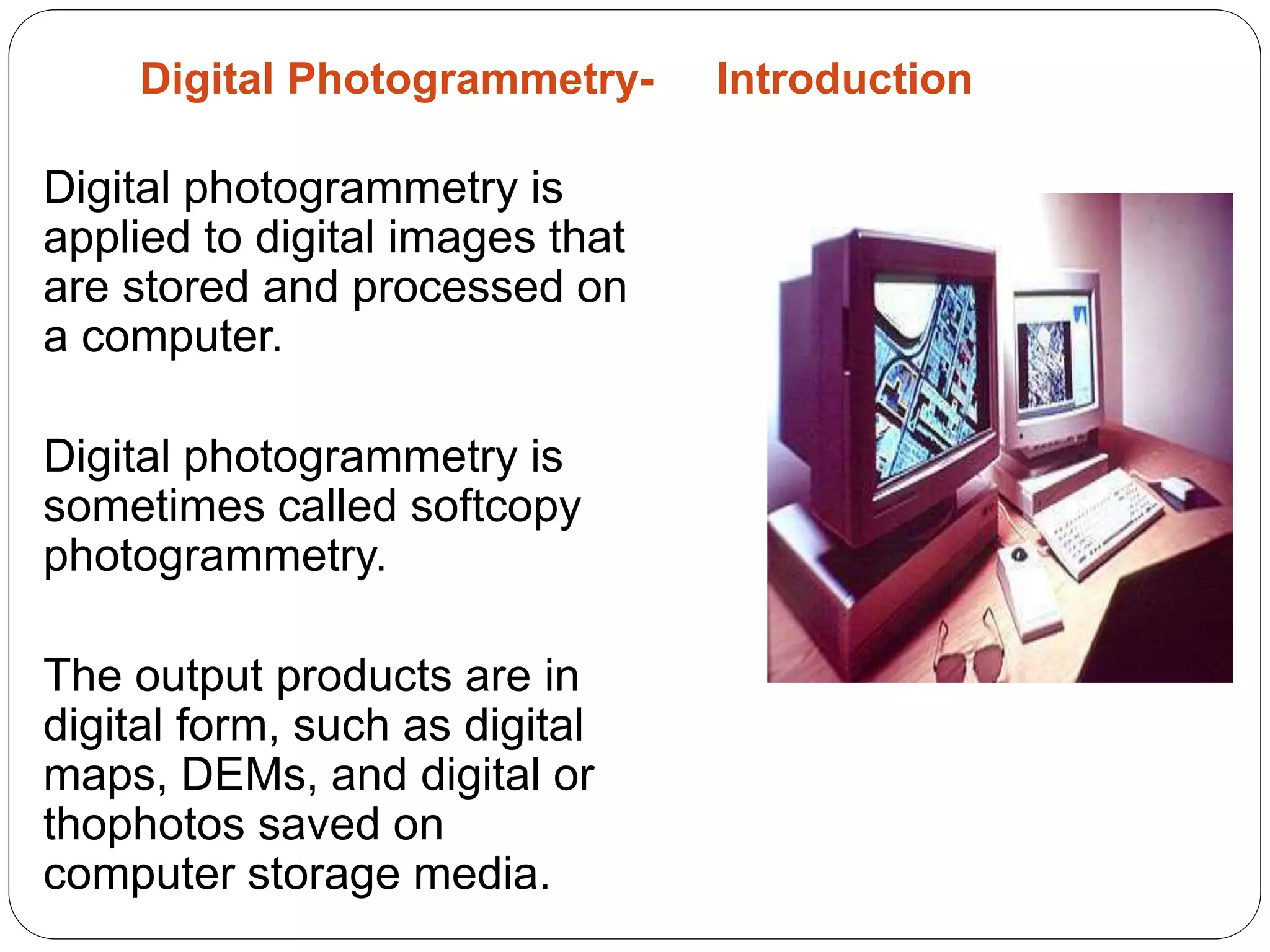 Digital photogrammetry | PPTX