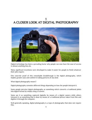 All About Digital Photography | PDF