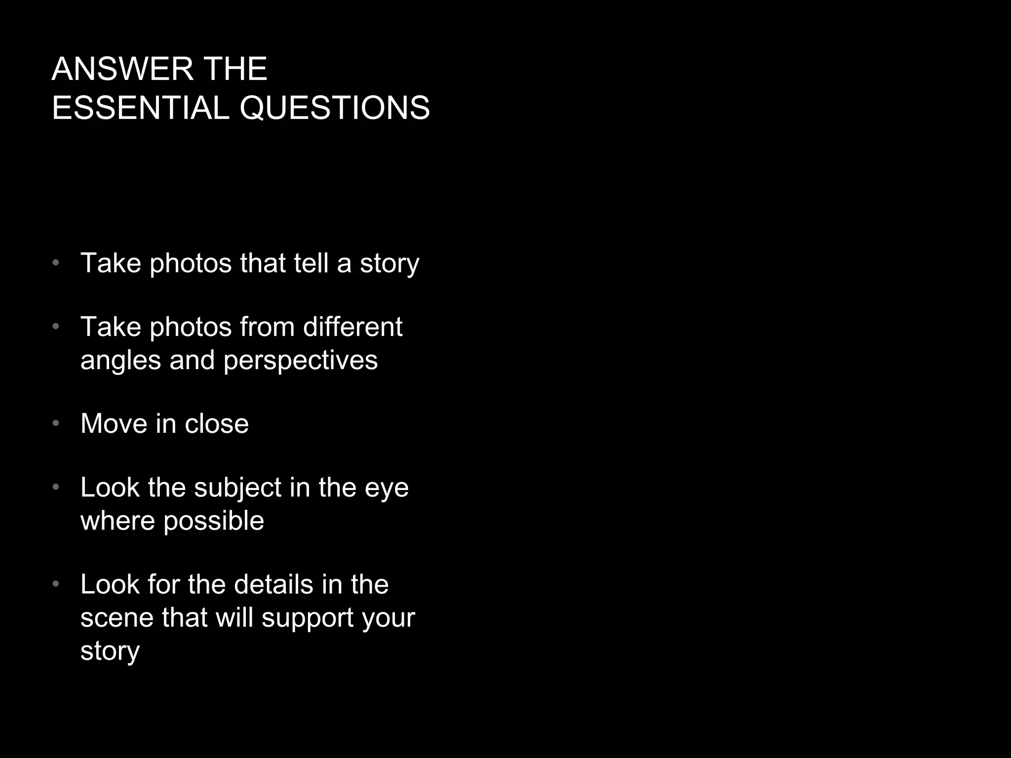 Introduction to Digital Photography Class | PPT