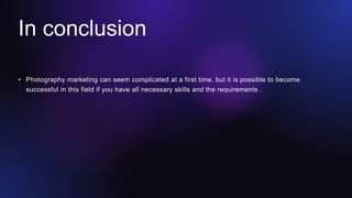 Digital photography design | PPT