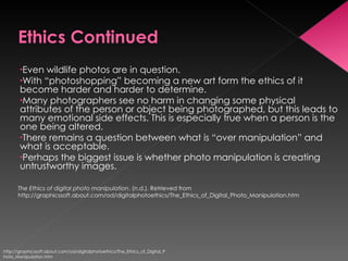 Digital Photo Manipulation | PPT
