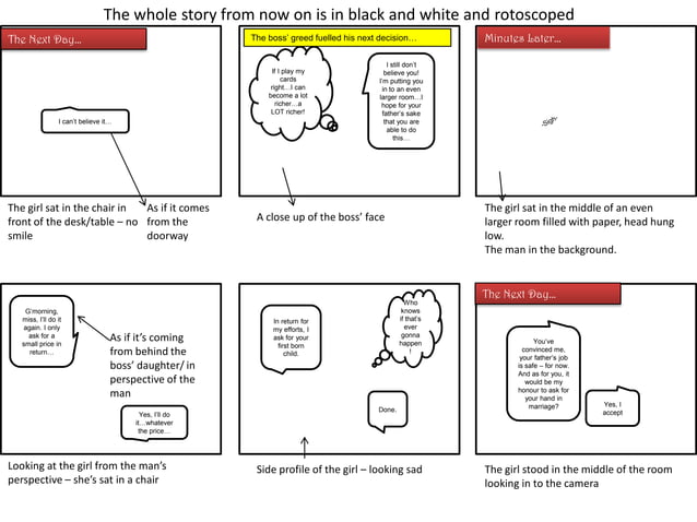 Storyboard and Script | PPT