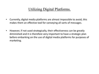 Digital platforms | PPTX