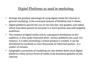 Digital platforms | PPTX