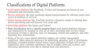 Digital Platforms1.pptx | Internet | Computing
