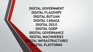 DIGITAL PLATFORMS AND DIGITALIZATION by Maida Lynn N. Jaguit,RN,MM,PhD.pptx