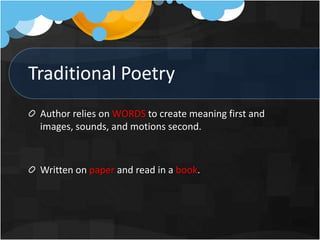 Digital Poetry | PPTX
