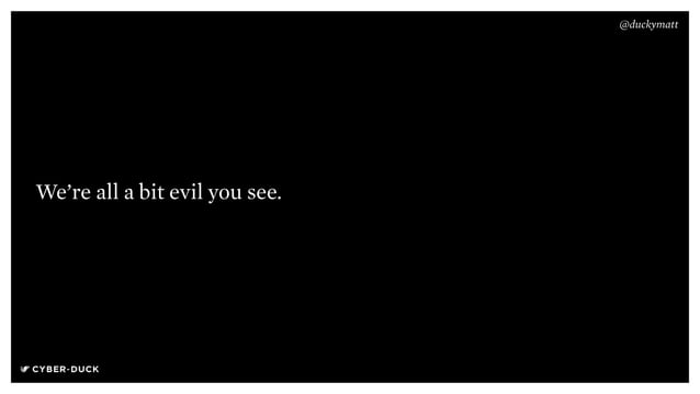 Evil UX - Turn Evil into Empathy - Digital Pond September 2017 ...