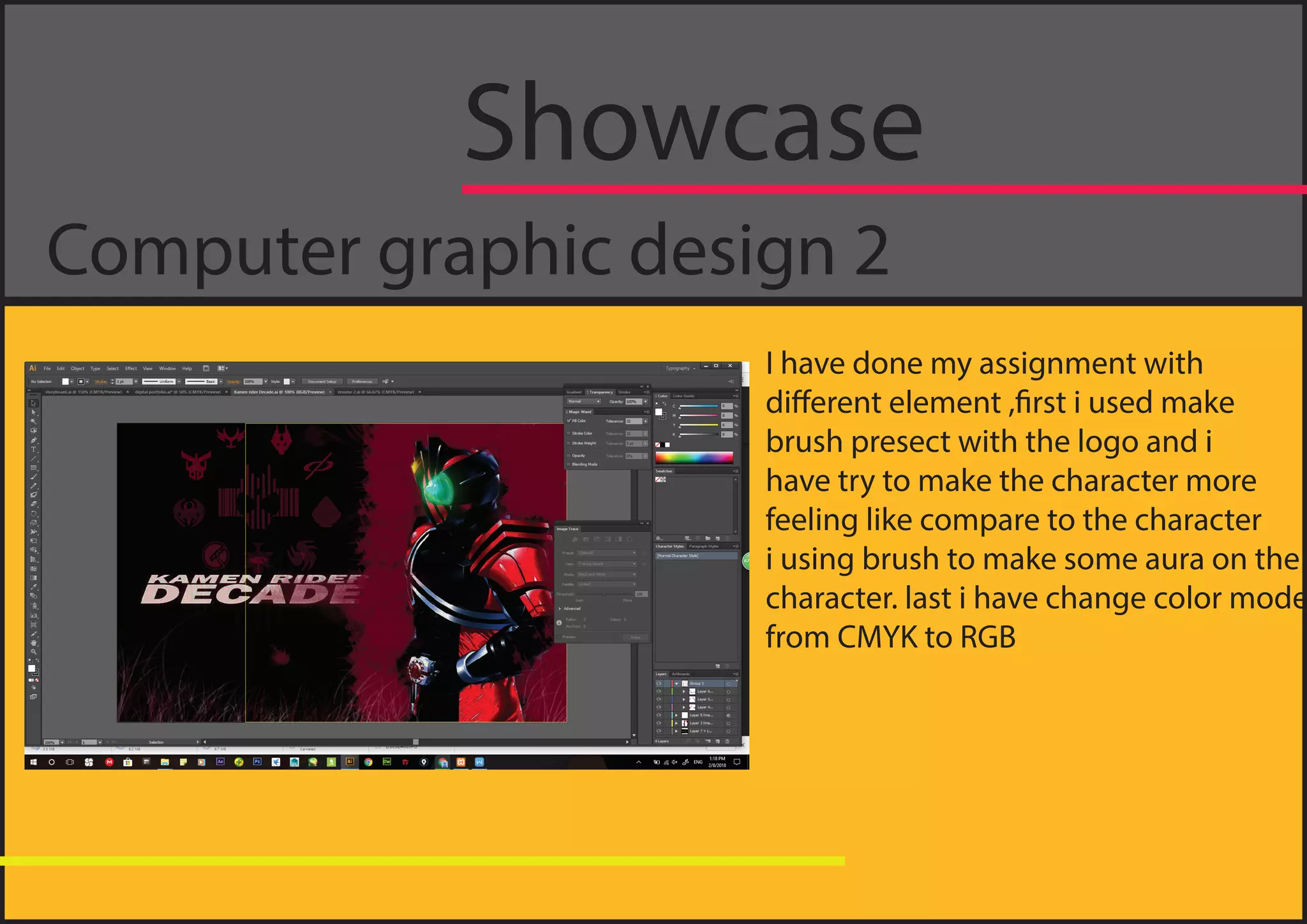 Digital portfolio | PDF | Computer Animation | Computer Software and Applications