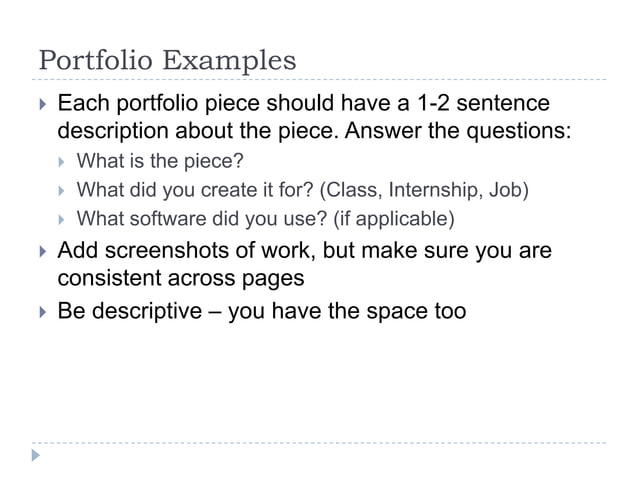 Digital Portfolios: Your Digital Narrative | PPT