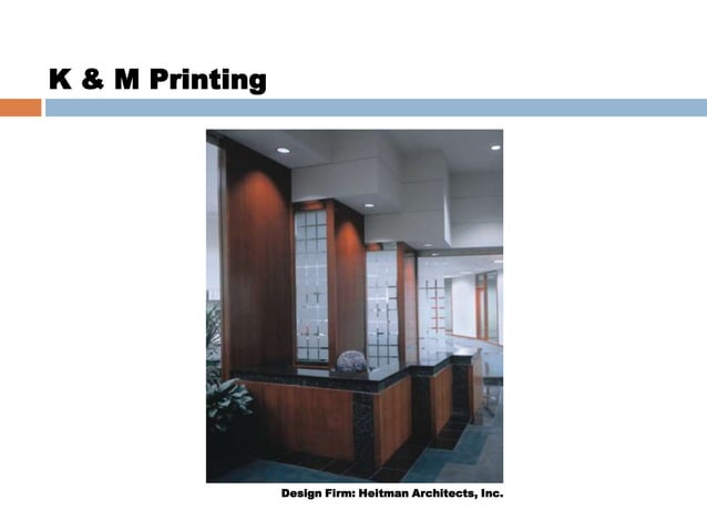 Digital portfolio custom millwork | PPTX