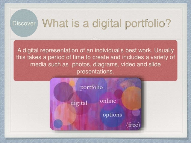 How to create a digital portfolio