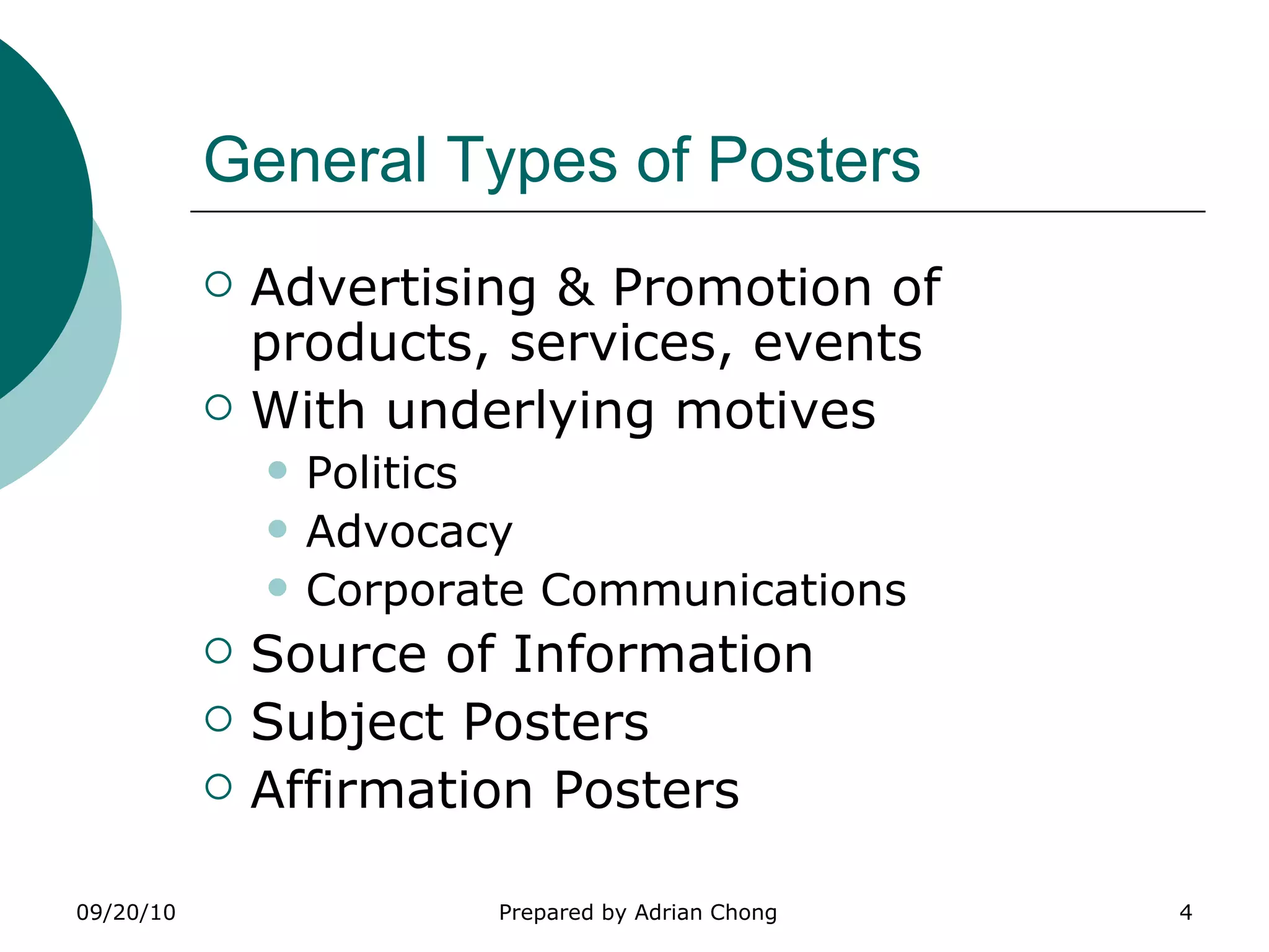 Digital Poster Design Workshop | PPT