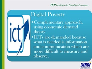 Digital poverty roxana barrantes | PPTX