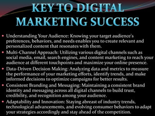 digital marketing tutorial for beginners | PPTX