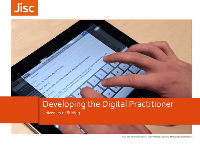 Digital practitioner university stirling | PPT