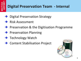 Digital preservation activities at the British Library (23-02-09) | PPT ...