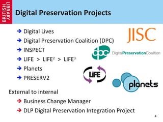 Digital preservation activities at the British Library (23-02-09) | PPT ...