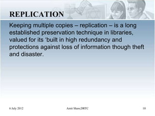 Digital presevation | PPT