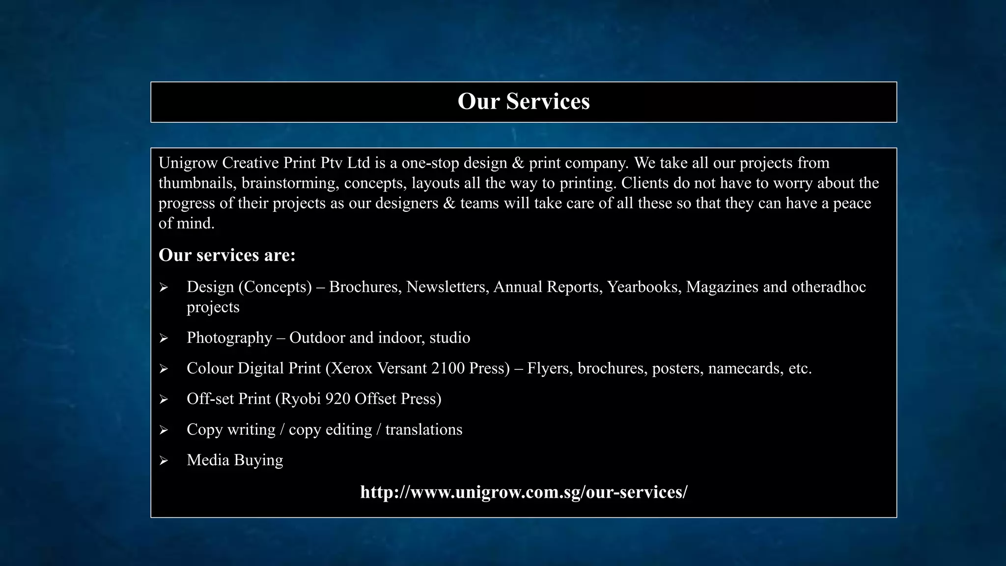 Digital printing singapore | PPTX