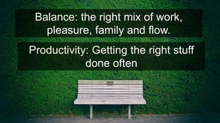 Digital productivity and balance | PPTX