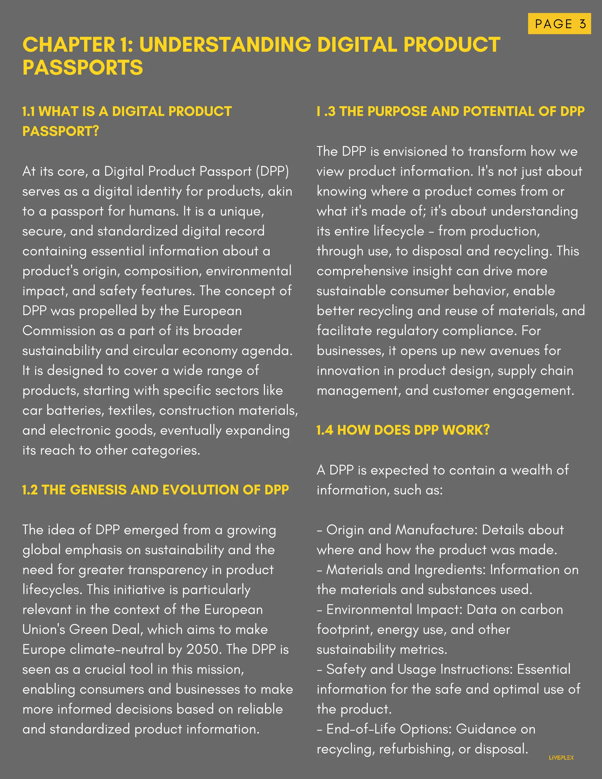 THE CASE FOR NATIVE DIGITAL PRODUCT PASSPORT TOKENIZATION | PDF