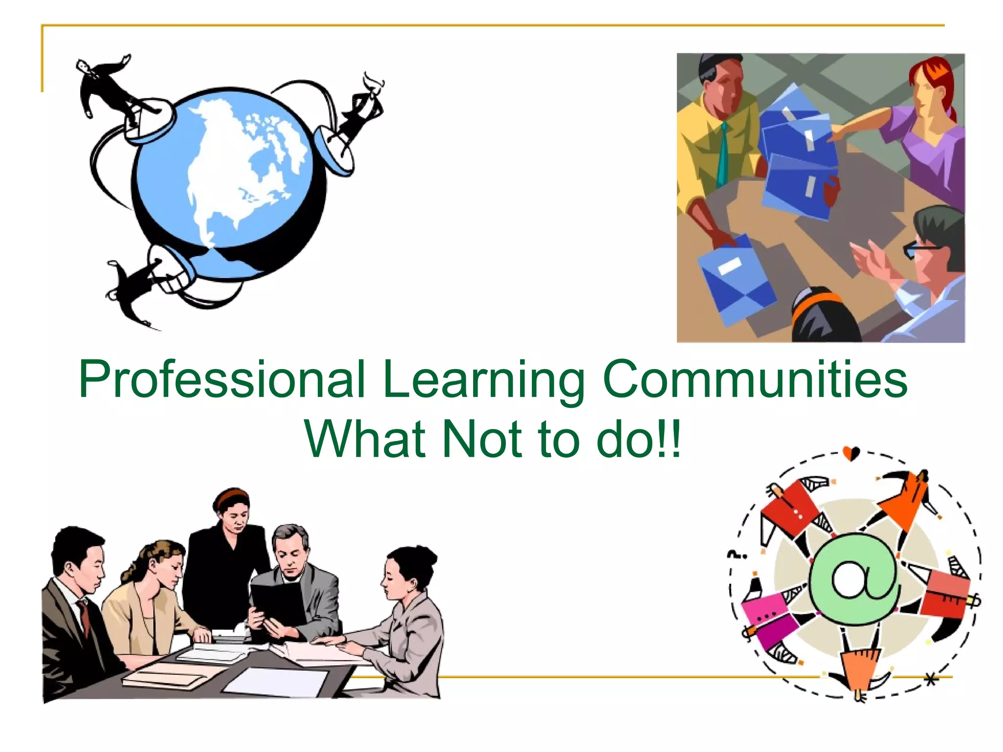 Digital Professional Learning Communities | PPT | Social Networking ...